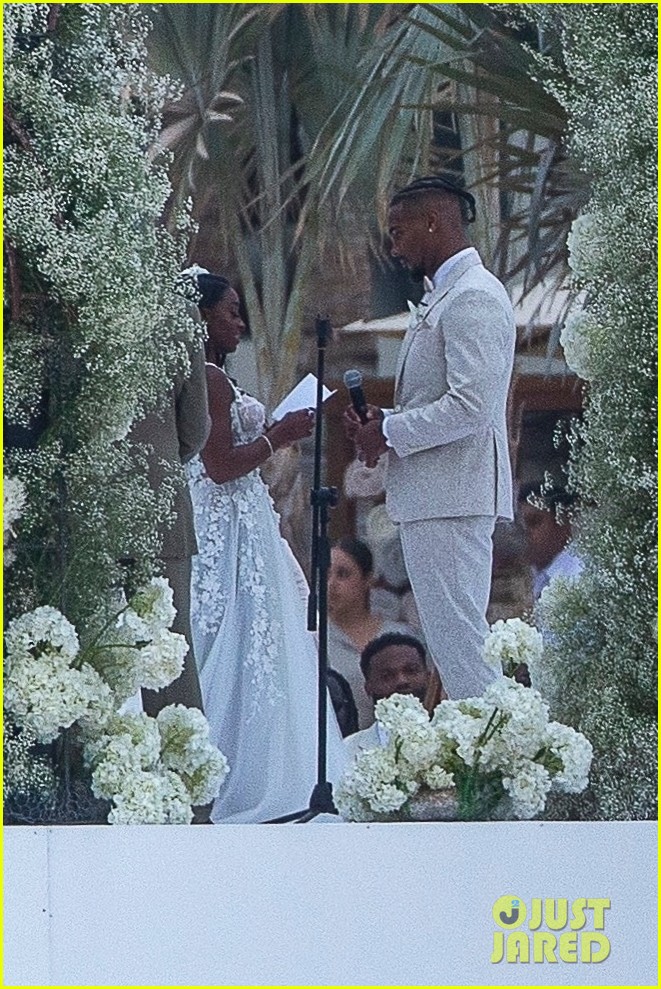 Full Sized Photo of simone biles jonathan owens wedding 30 | Simone ...