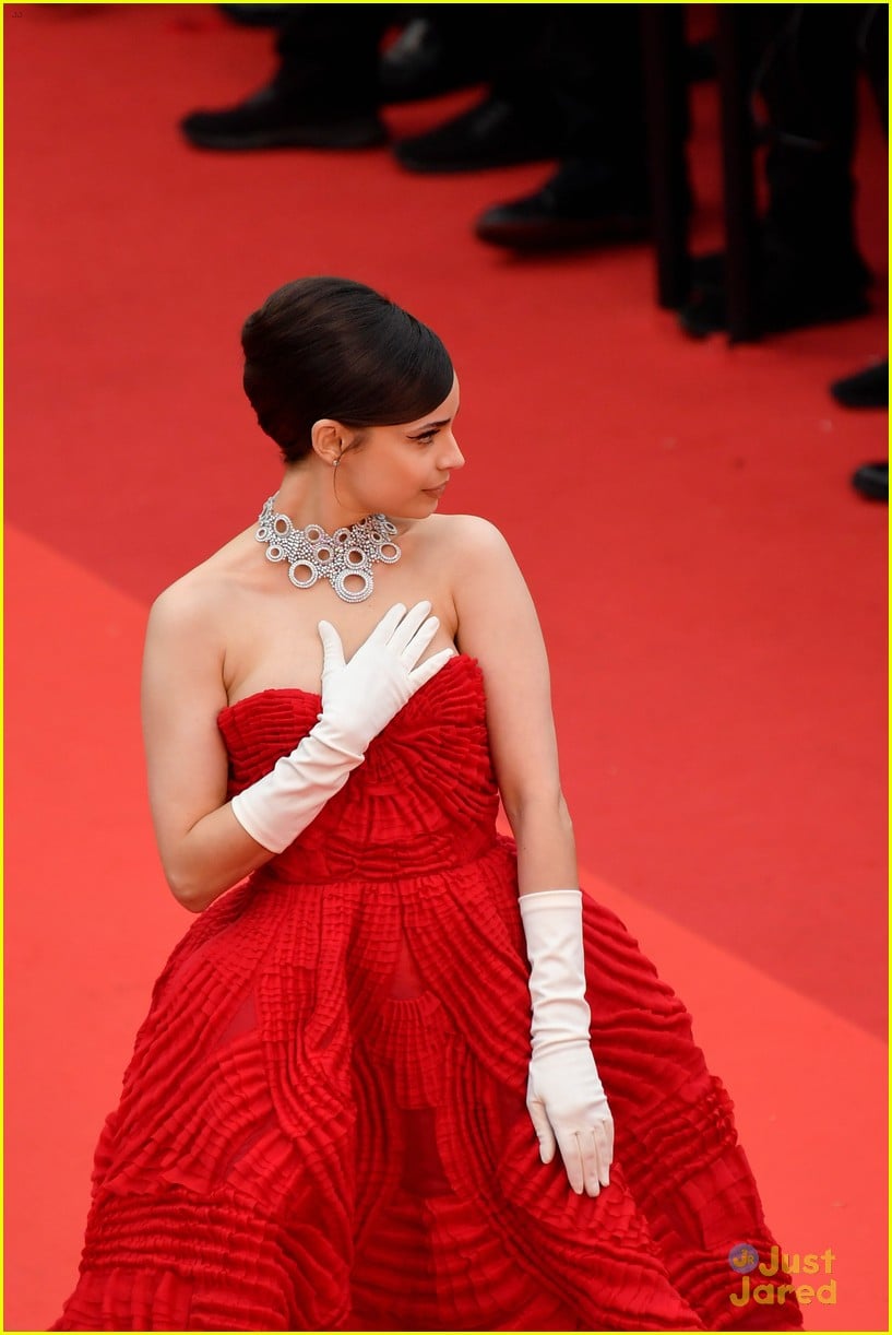 Sofia Carson Shares Special Connection to Necklace She Wore at Cannes ...