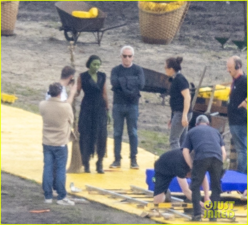 Cynthia Erivo Films Flying Scenes as Elphaba for 'Wicked' Movies ...