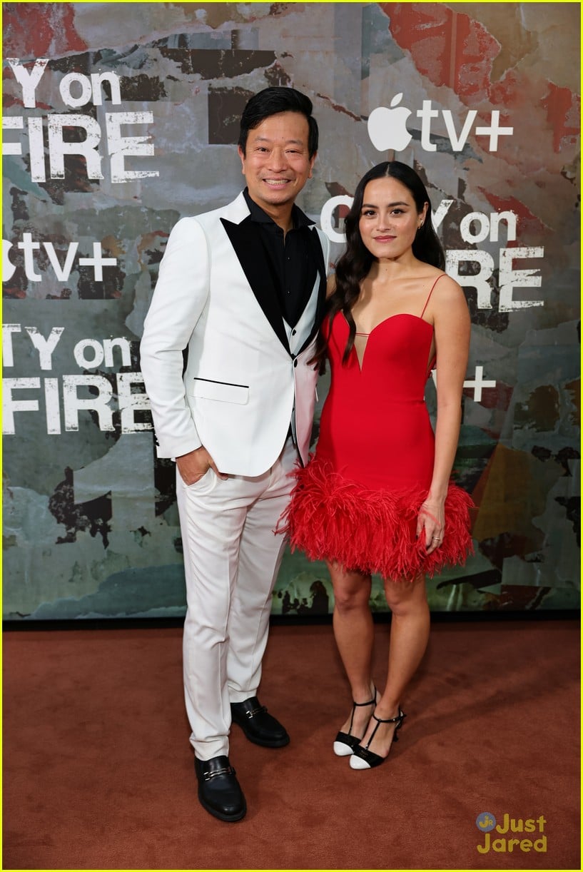 Wyatt Oleff & Chase Sui Wonders Join Co-Stars at 'City on Fire ...