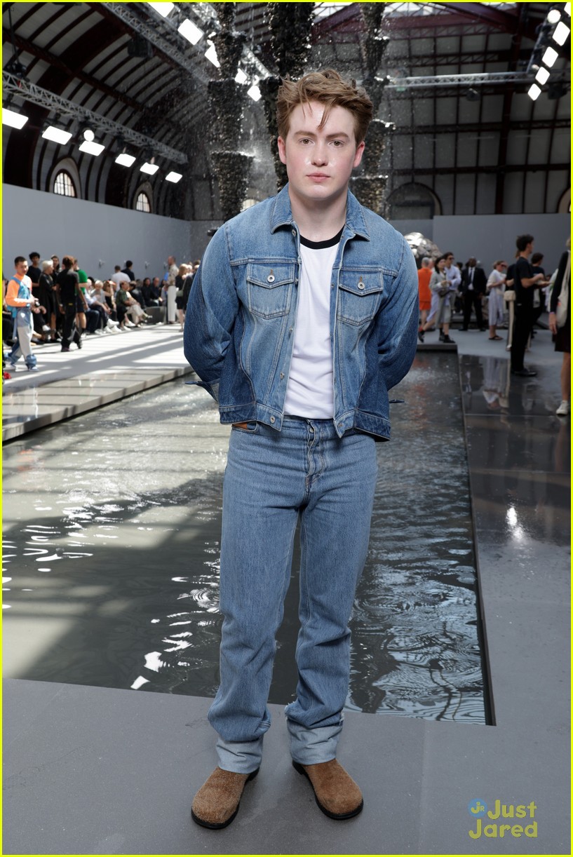Omar Rudberg, Kit Connor & Corey Mylchreest Sit Front Row at Loewe ...