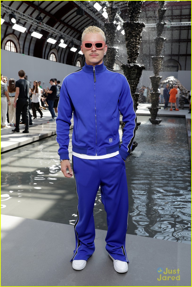 Omar Rudberg, Kit Connor & Corey Mylchreest Sit Front Row at Loewe ...