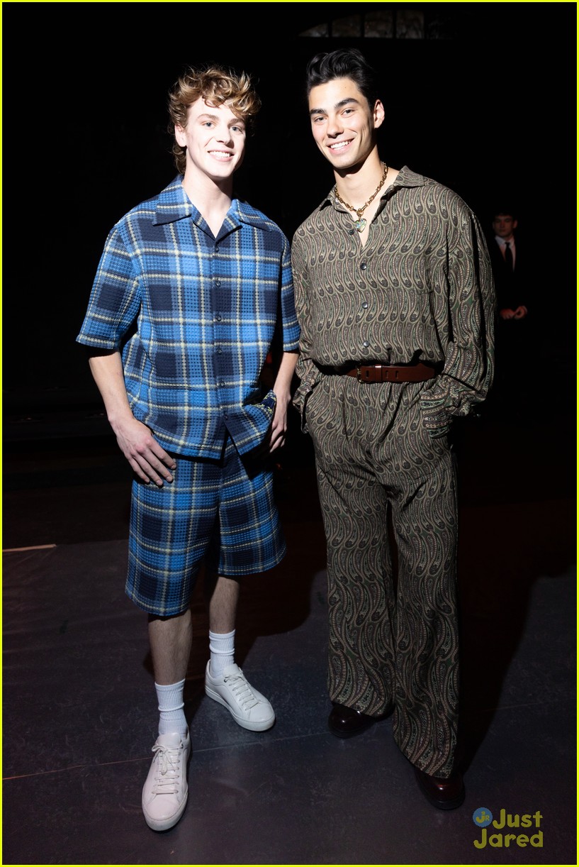 Luke Hemmings Attends 2 Shows During Weekend at Milan Fashion Week ...