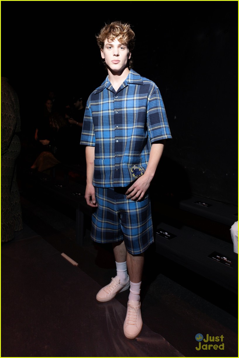 Luke Hemmings Attends 2 Shows During Weekend at Milan Fashion Week ...