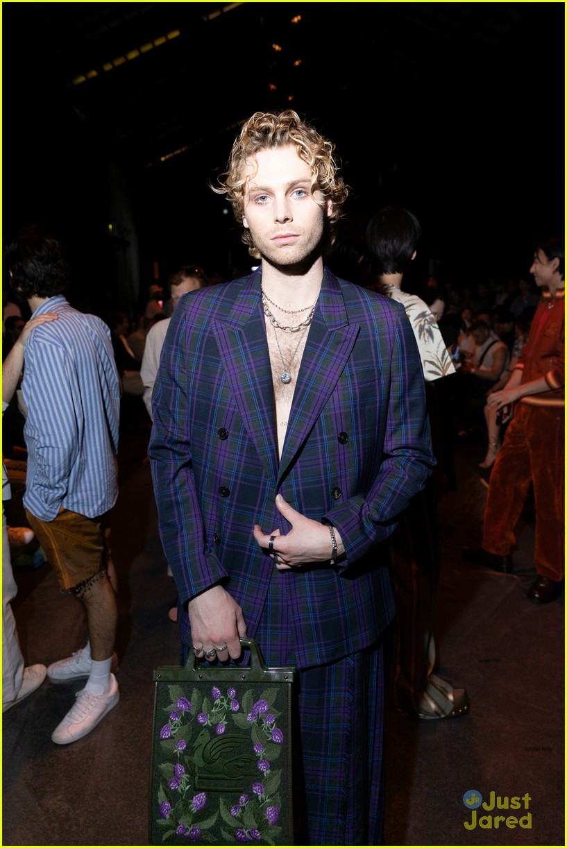 Luke Hemmings Attends 2 Shows During Weekend at Milan Fashion Week ...