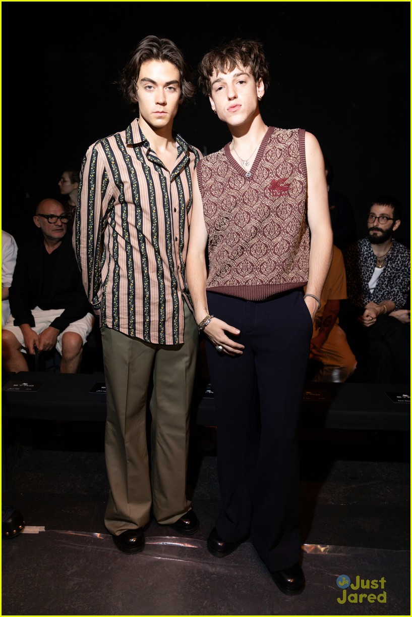 Luke Hemmings Attends 2 Shows During Weekend at Milan Fashion Week ...