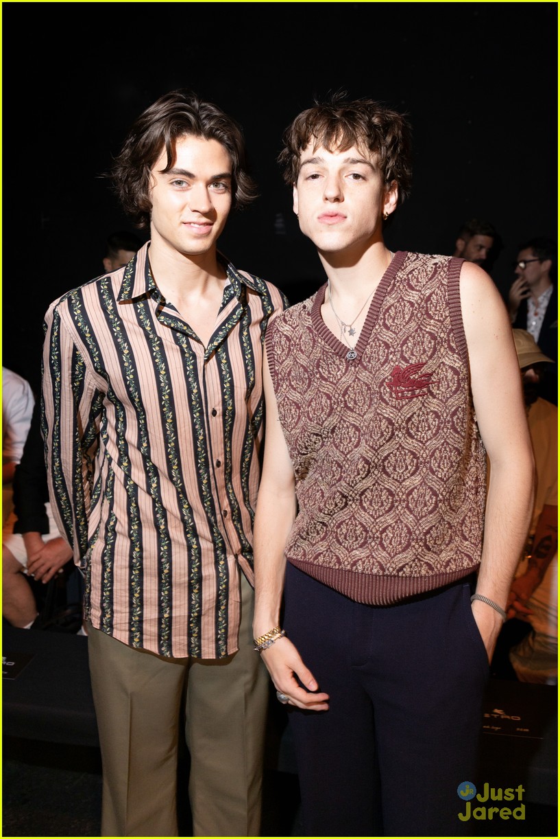 Luke Hemmings Attends 2 Shows During Weekend at Milan Fashion Week ...