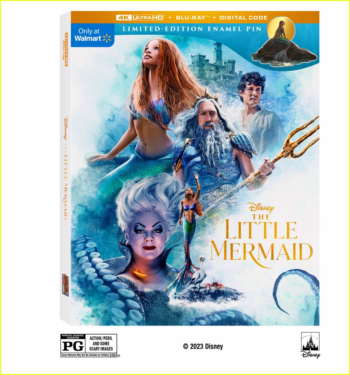 'The Little Mermaid' Gets Digital, DVD & Blu-Ray Release Date, 3 Covers ...