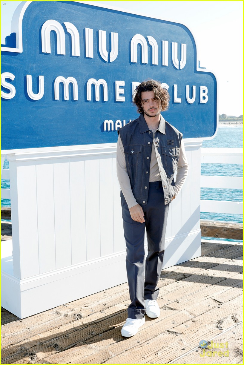 TikTok Stars Vinnie Hacker, Bella Poarch & Reece Feldman Attend Miu Miu ...