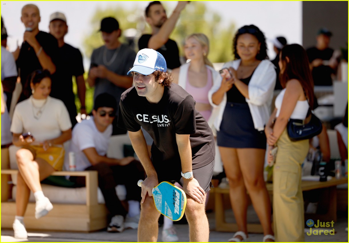 David Dobrik Holds Pickleball Tournament at His House with Blake Gray ...