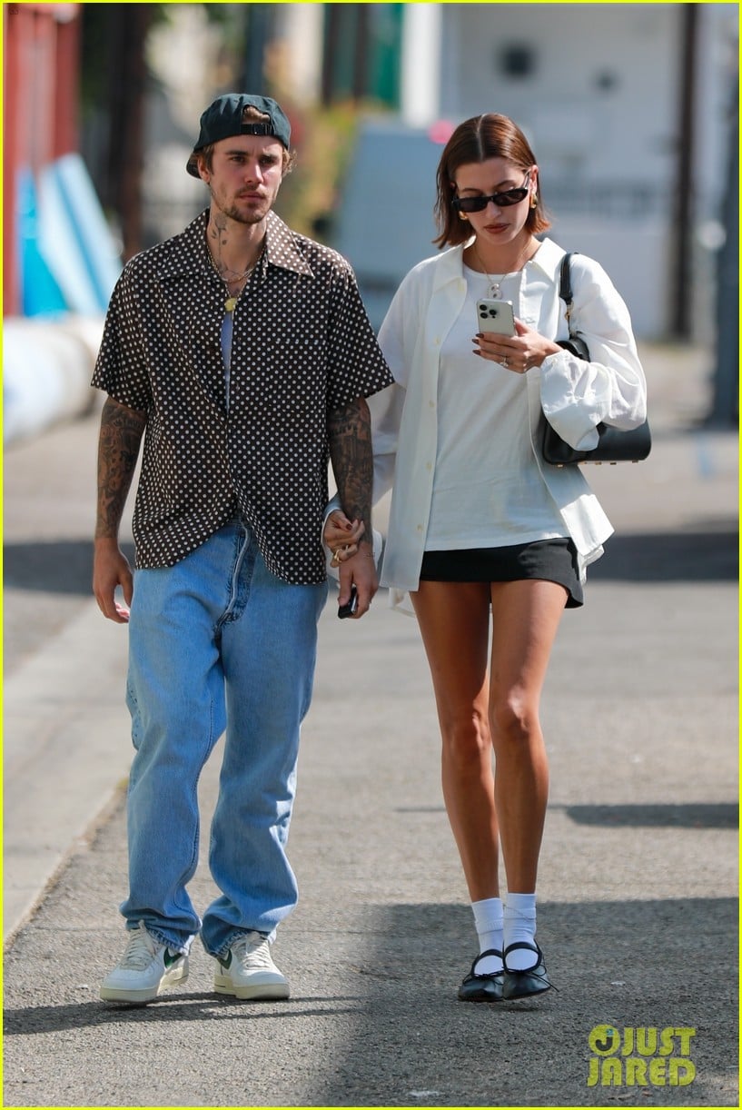 Full Sized Photo of justin hailey bieber out 01 | Hailey & Justin ...