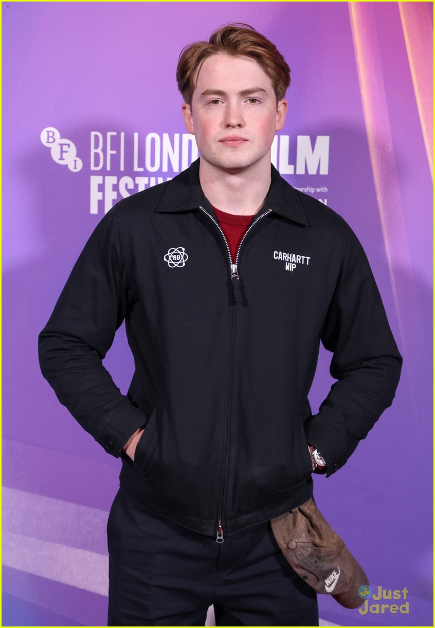 Full Sized Photo of kit connor louis partridge support george jaques at ...