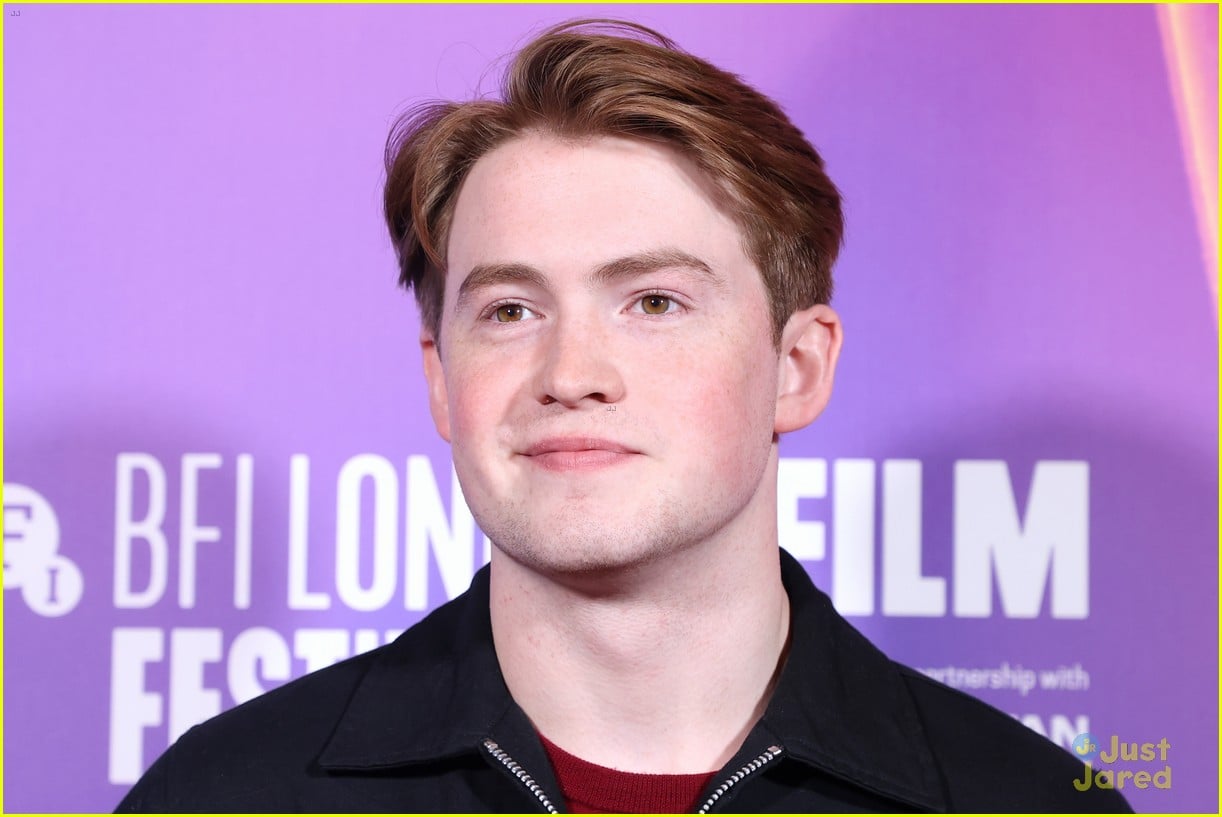 Full Sized Photo of kit connor louis partridge support george jaques at ...