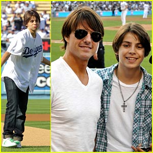 Jake T. Austin & Tom Cruise: Dodgers Dudes! | Jake T. Austin | Just ...
