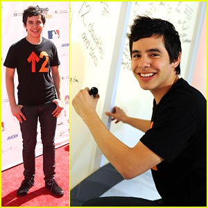David Archuleta Supports SU2C | David Archuleta | Just Jared Jr.