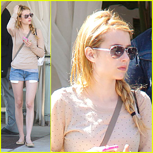 Emma Roberts: Beverly Hills Beauty! | Emma Roberts | Just Jared Jr.