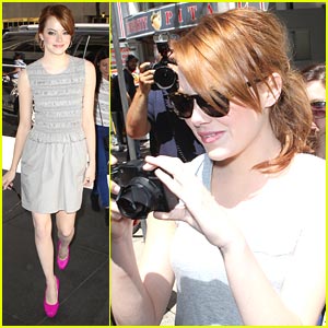 Emma Stone: The New Face of Revlon! | Emma Stone | Just Jared Jr.