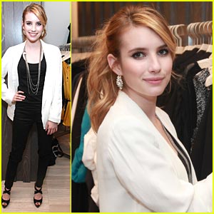 Emma Roberts Has a Denim Habit | Emma Roberts | Just Jared Jr.