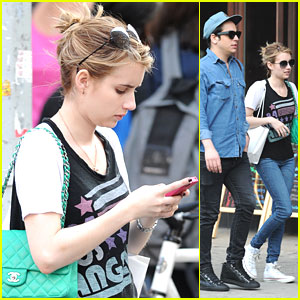 Emma Roberts Promotes ‘Pretty Amazing’ | Emma Roberts | Just Jared Jr.