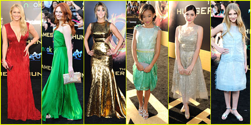 ‘The Hunger Games’ Premiere — Best Dressed Poll! | The Hunger Games ...