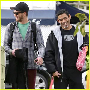 Andrew Garfield: La Conversation Lunch | Andrew Garfield | Just Jared Jr.