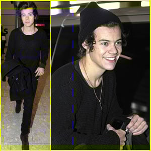 Harry Styles: Back in London! | Harry Styles | Just Jared Jr.