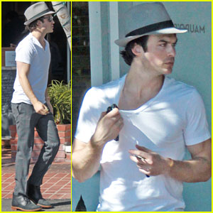 Ian Somerhalder: WeHo Lunch Guy! | Ian Somerhalder | Just Jared Jr.