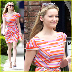 Greer Grammer: Melrose Place Pretty | Greer Grammer | Just Jared Jr.
