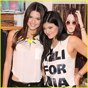 Kendall & Kylie Jenner: PacSun Fall Collection Preview Pop-Up | Kendall ...