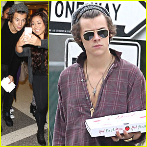 Harry Styles: Food Before Flight | Harry Styles, One Direction | Just ...