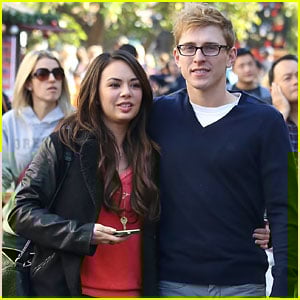 Janel Parrish & Payson Lewis: Christmas Shopping Pair | Janel Parrish ...