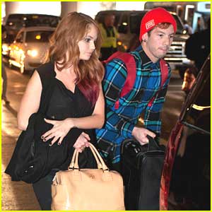 Debby Ryan & Joshua Dun: New Year Arrival at LAX | Debby Ryan | Just ...