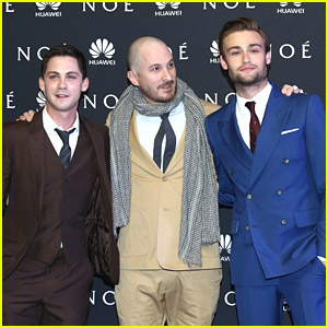 Logan Lerman & Douglas Booth Premiere ‘Noah’ in Mexico; Catch The New ...