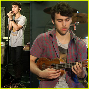 Max Schneider Rehearses for L.A. Concert! | Max Schneider | Just Jared Jr.
