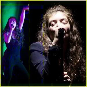 Lorde Gives a Dark Performance in Australia! | Lorde | Just Jared Jr.