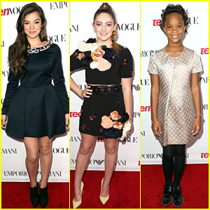 Hailee Steinfeld & Willow Shields Are Red Carpet Ready at Teen Vogue’s ...