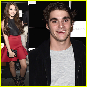 Kelli Berglund & RJ Mitte Celebrate Samsung’s The Note Pad Event ...