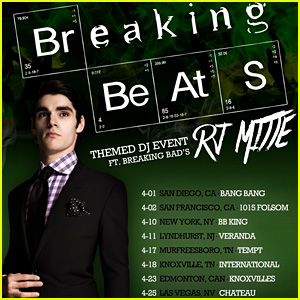 RJ Mitte Announces ‘Breaking Beats’ DJ Tour! | Music, RJ Mitte | Just ...