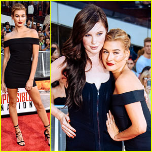 Hailey Baldwin Joins Cousin Ireland at ‘Mission: Impossible’ NYC ...