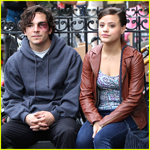 Sarah Jeffery Gets Hug From Jennifer Lopez on ‘Shades of Blue’ Set ...