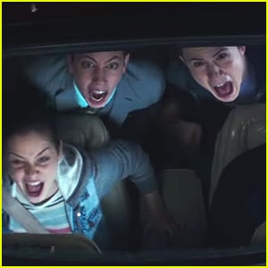 Ryan Lee & Dylan Minnette Get Chased By A Giant Praying Mantis In New ...