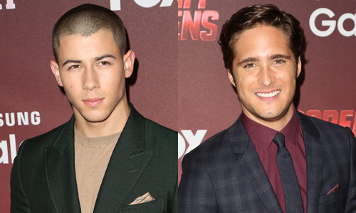 Nick Jonas & Diego Boneta Are Two Hot ‘Scream Queens’ Premiere Guys ...