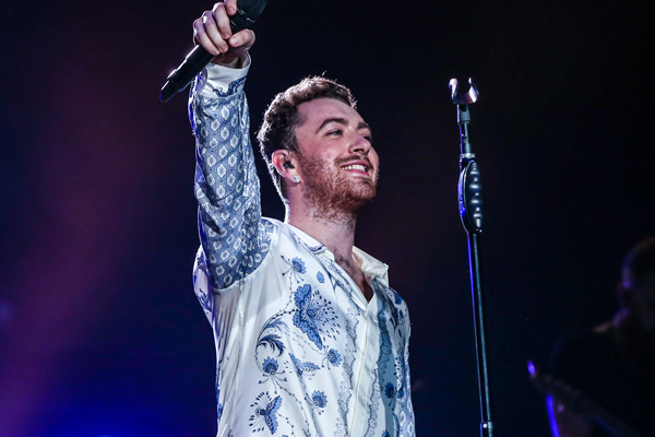 Sam Smith Praises Rihanna’s Rock In Rio Show | Sam Smith | Just Jared Jr.