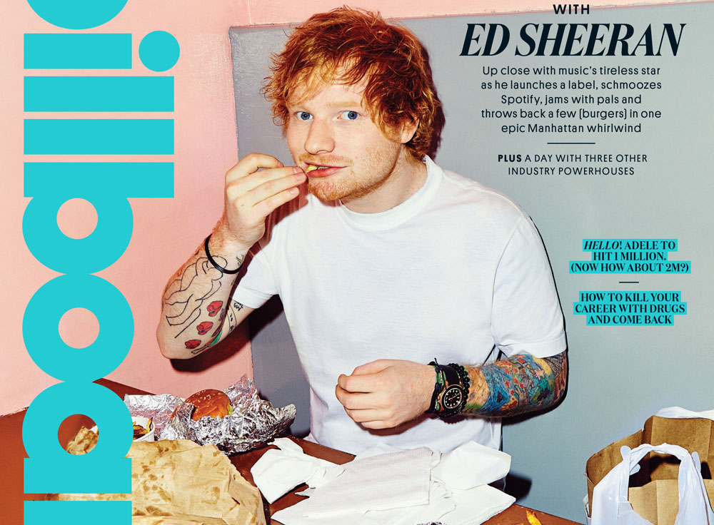Ed Sheeran Really Wants Everyone To Like His Next Album | Ed Sheeran, Magazine | Just Jared Jr.