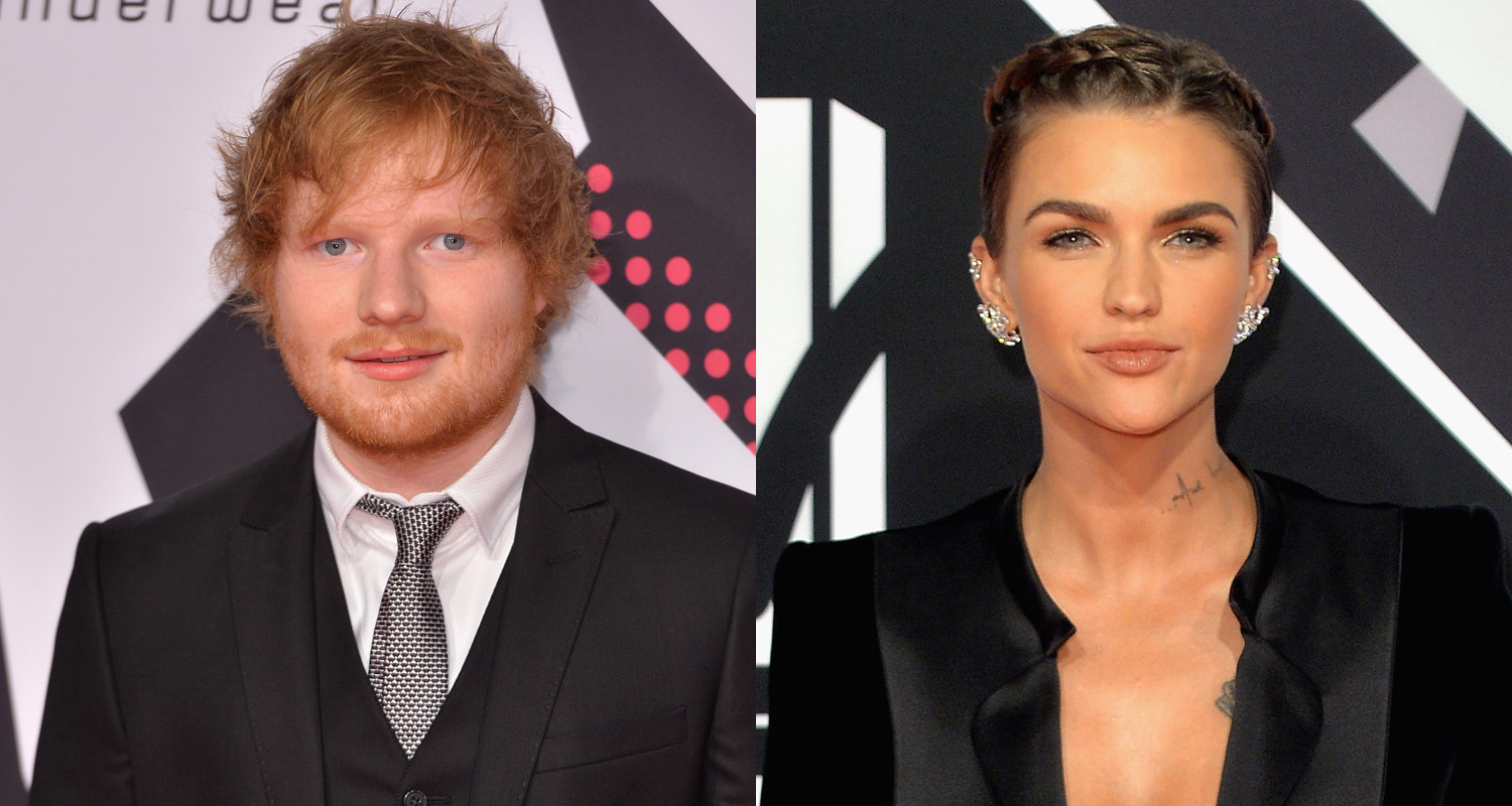 Ed Sheeran Suits Up to Host MTV EMAs 2015 With Ruby Rose! | 2015 MTV ...