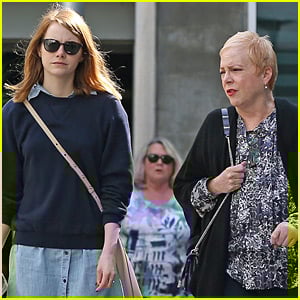 Emma Stone Spends Sunday with Her Mom Krista! | Emma Stone | Just Jared Jr.