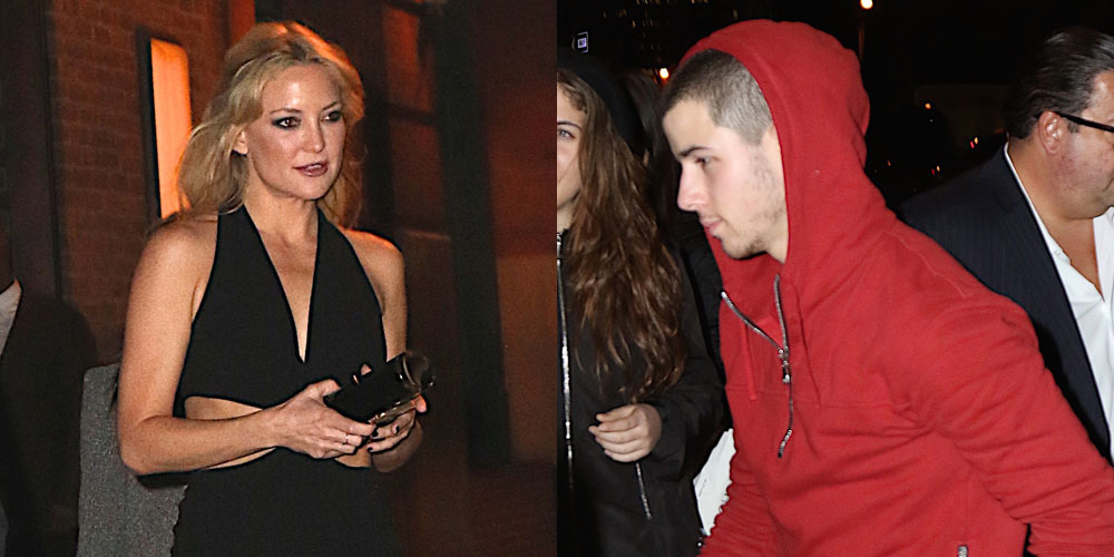 Nick Jonas Hits The Club With Rumored Girlfriend Kate Hudson Kate