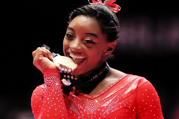 Gymnast Simone Biles Just Shattered Every Record; Has Won 10 Gold ...