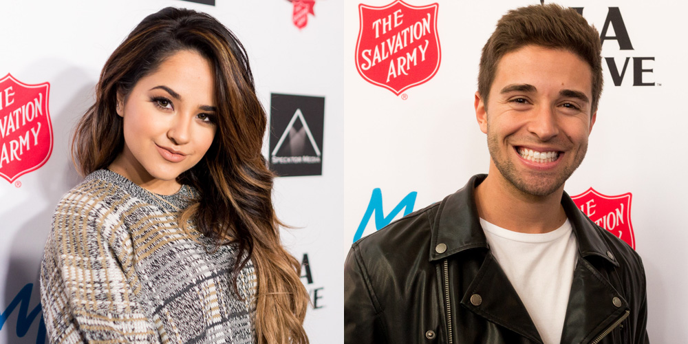 Becky G Adopts Jake Miller Into The Family at Rock The Red Kettle ...