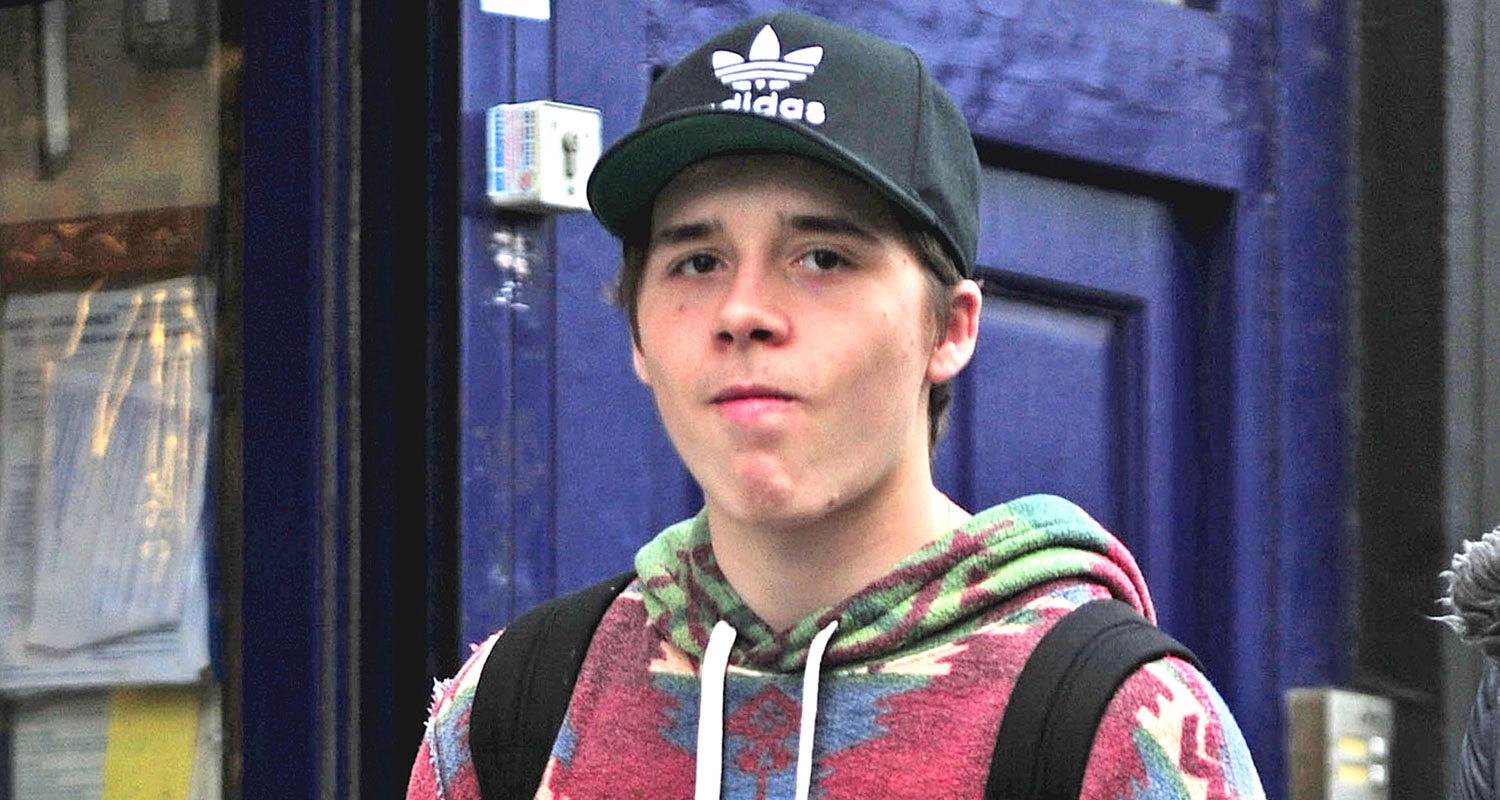 Brooklyn Beckham Knows How to Make an Aztec Sweater Look Good ...